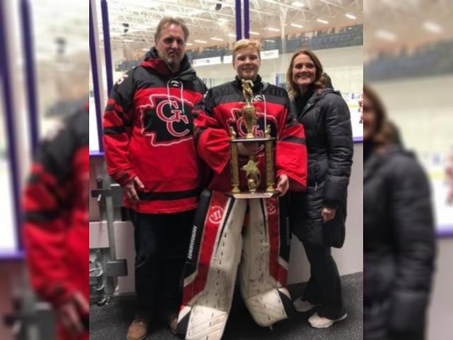 Granite City Hockey Goalie Michael Atkins Plays On Five Consecutive ...