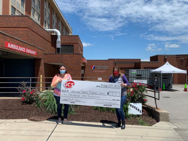 Employees Donate $1,100 To Gateway Regional Medical Center - Metro East ...