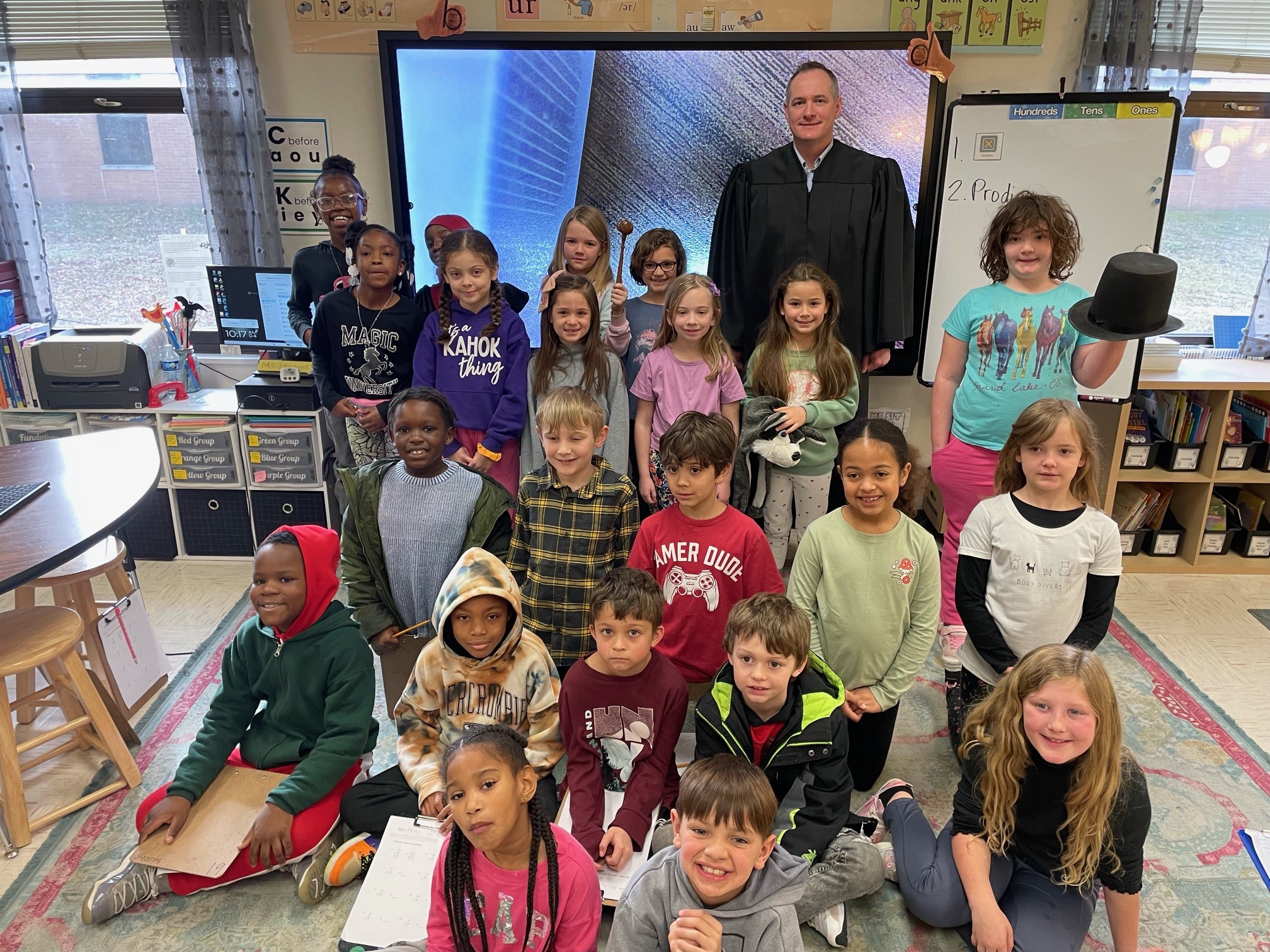 Madison County Judges Go To School Day - Metro East Star