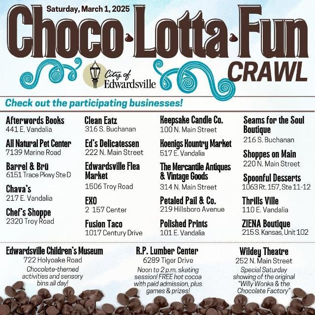 Choco-Lotta-Fun Crawl, Sip & Shops, and Powerful Conversations: Your ...